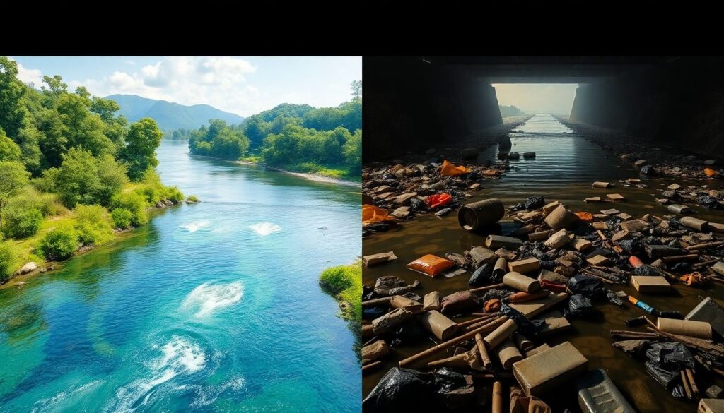 ¿Cómo era el agua antes y ahora?