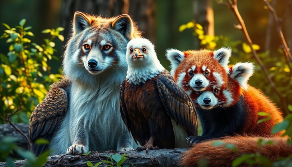 Descubre la diversidad de animales con pelo y plumas