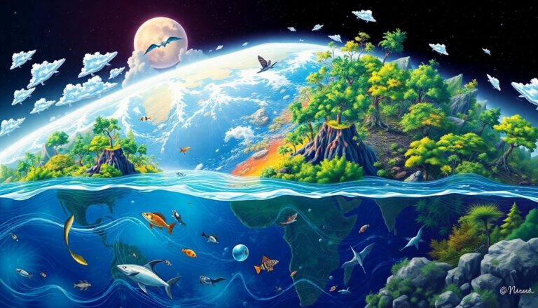 Cómo la biosfera y biogeografía influyen en los ecosistemas