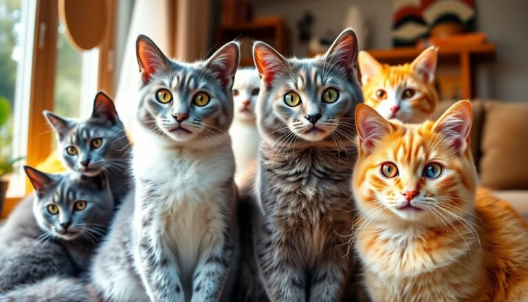Descubre los fascinantes colores y patrones de los gatos