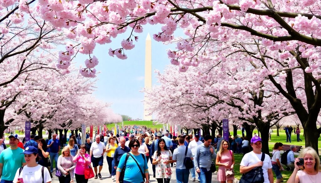 Descubre la belleza de los árboles de cerezo en flor