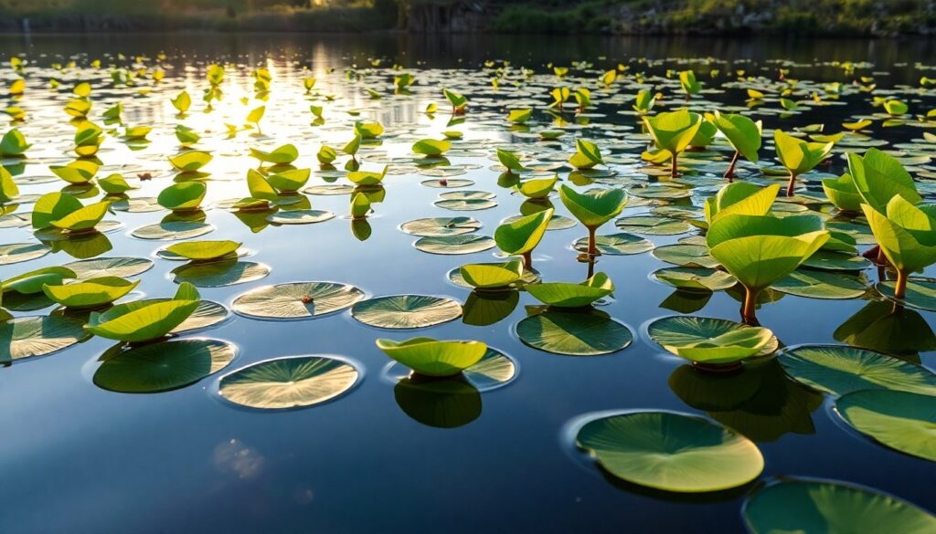 Descubre el encanto de las plantas acuáticas flotantes