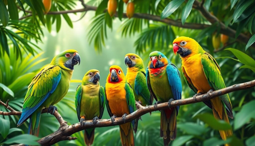 Guía completa de los loros: tipos y comportamientos